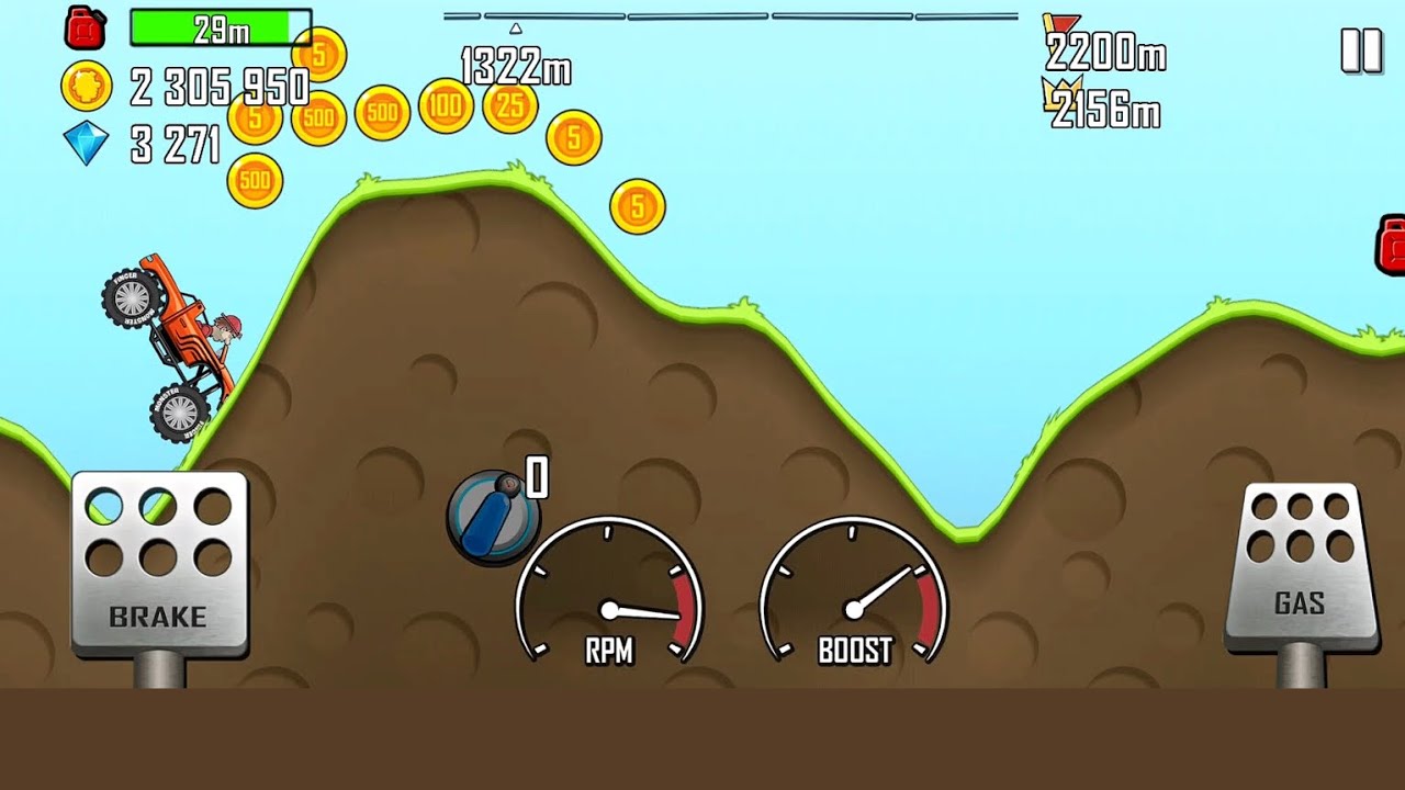 Hill Climb Racing Gameplay 114 walkthrough #shorts #viral #trending # ...