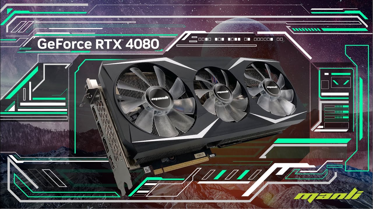 Inside Manli GeForce RTX 4080 - YouTube