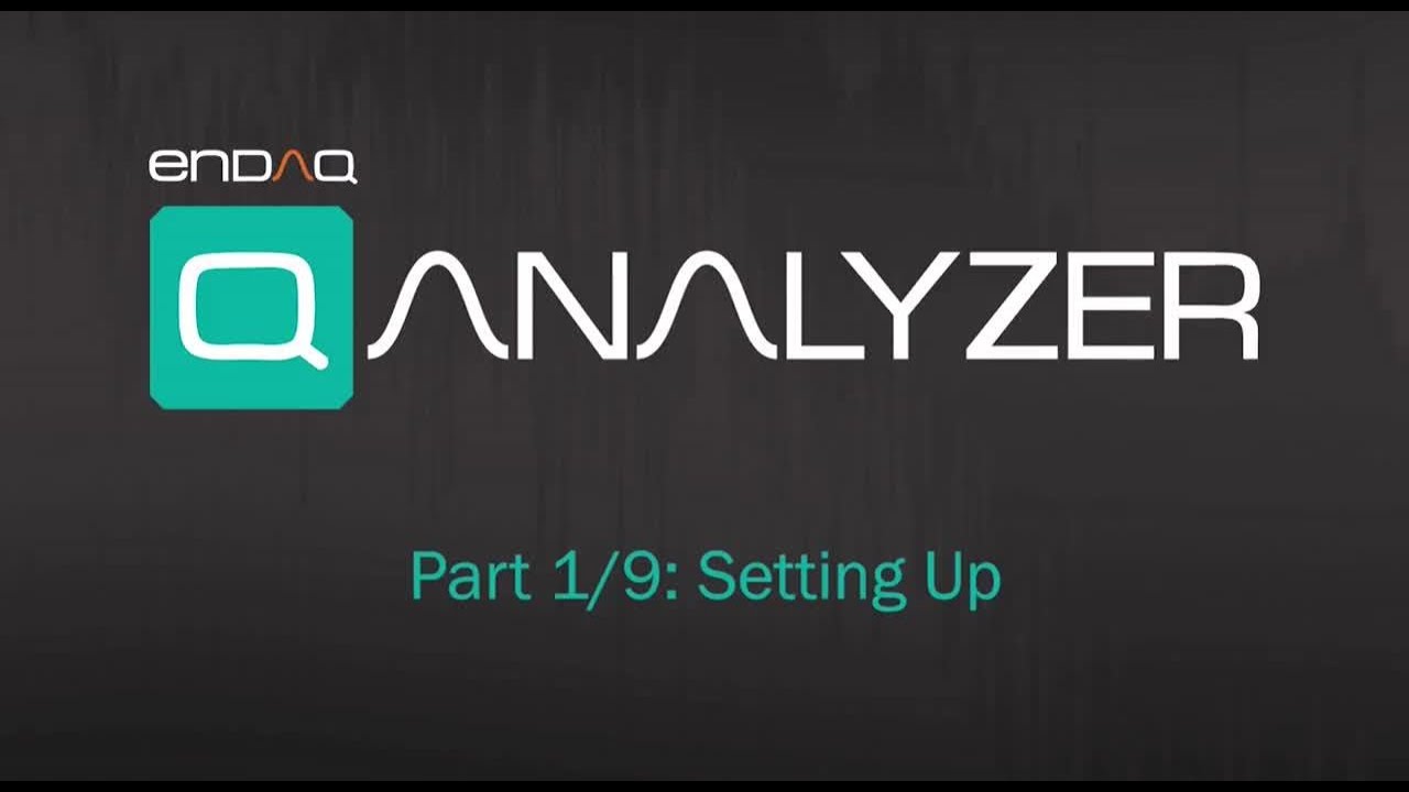 enDAQ Analyzer Part 1: Setting Up - YouTube