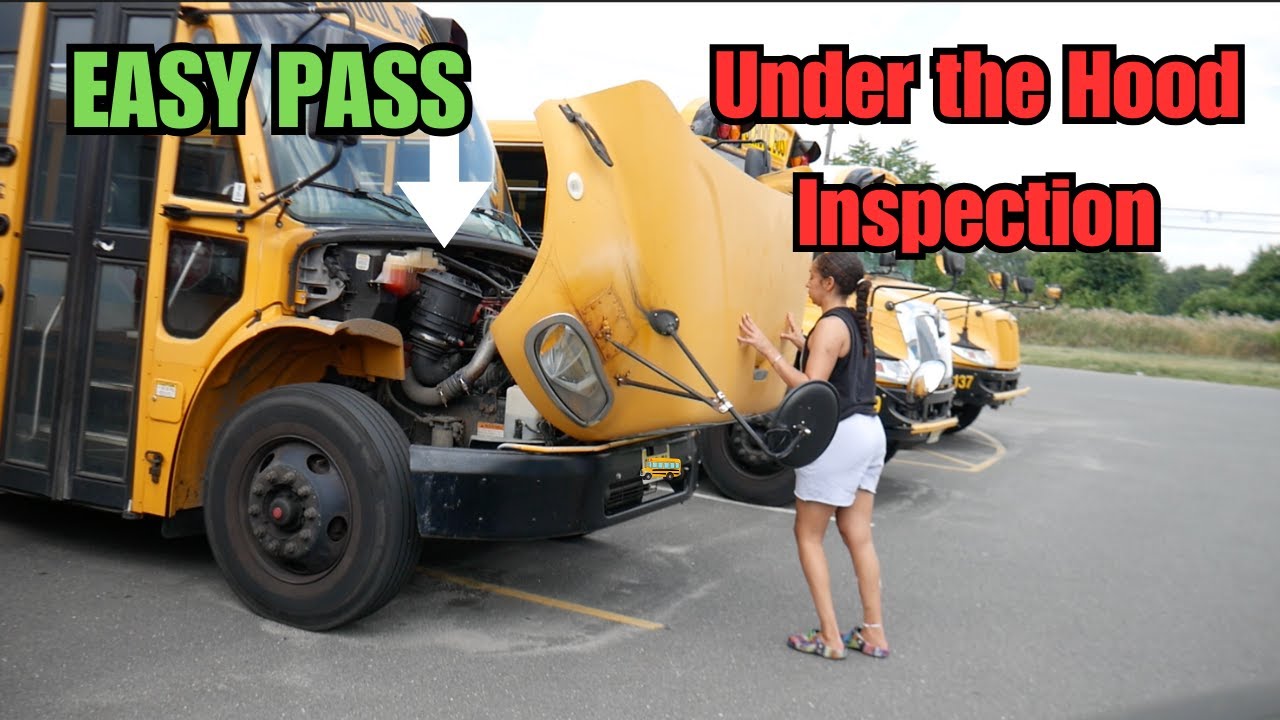 2024 School Bus Endorsement Road Test || Under the Hood || CDL Pre-Trip ...