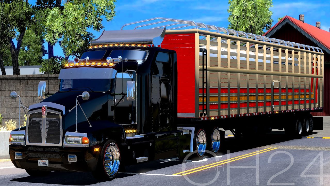 ATS - Kenworth T600 Beta - American Truck Simulator - YouTube