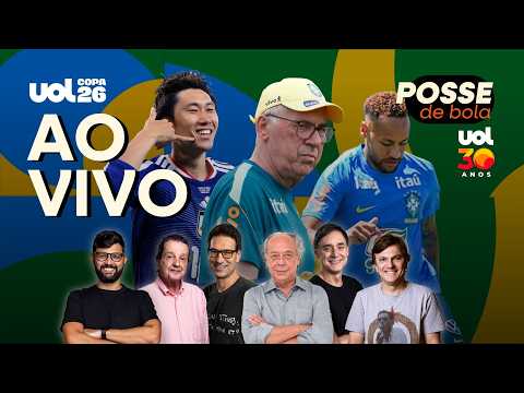 POSSE DE BOLA: MAURO CEZAR, ARNALDO, JUCA, LAVIERI E MATTOS DEBATEM: QUEM O BRASIL VAI ENFRENTAR?
