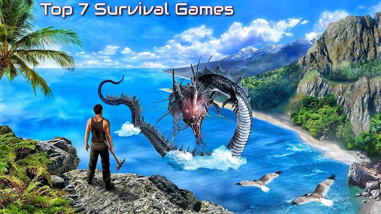 Top 7 SURVIVAL Games BUILD and CRAFT for Android & iOS 2019 - YouTube