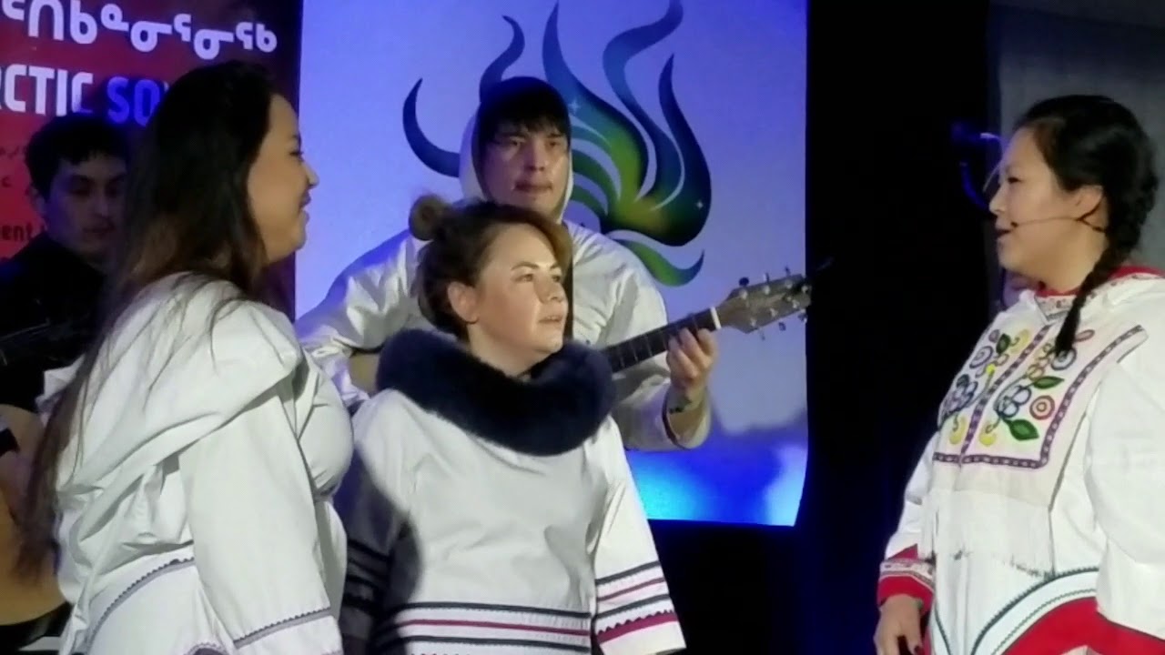 Arctic Song: Inuit Voice and Drum Ensemble - YouTube