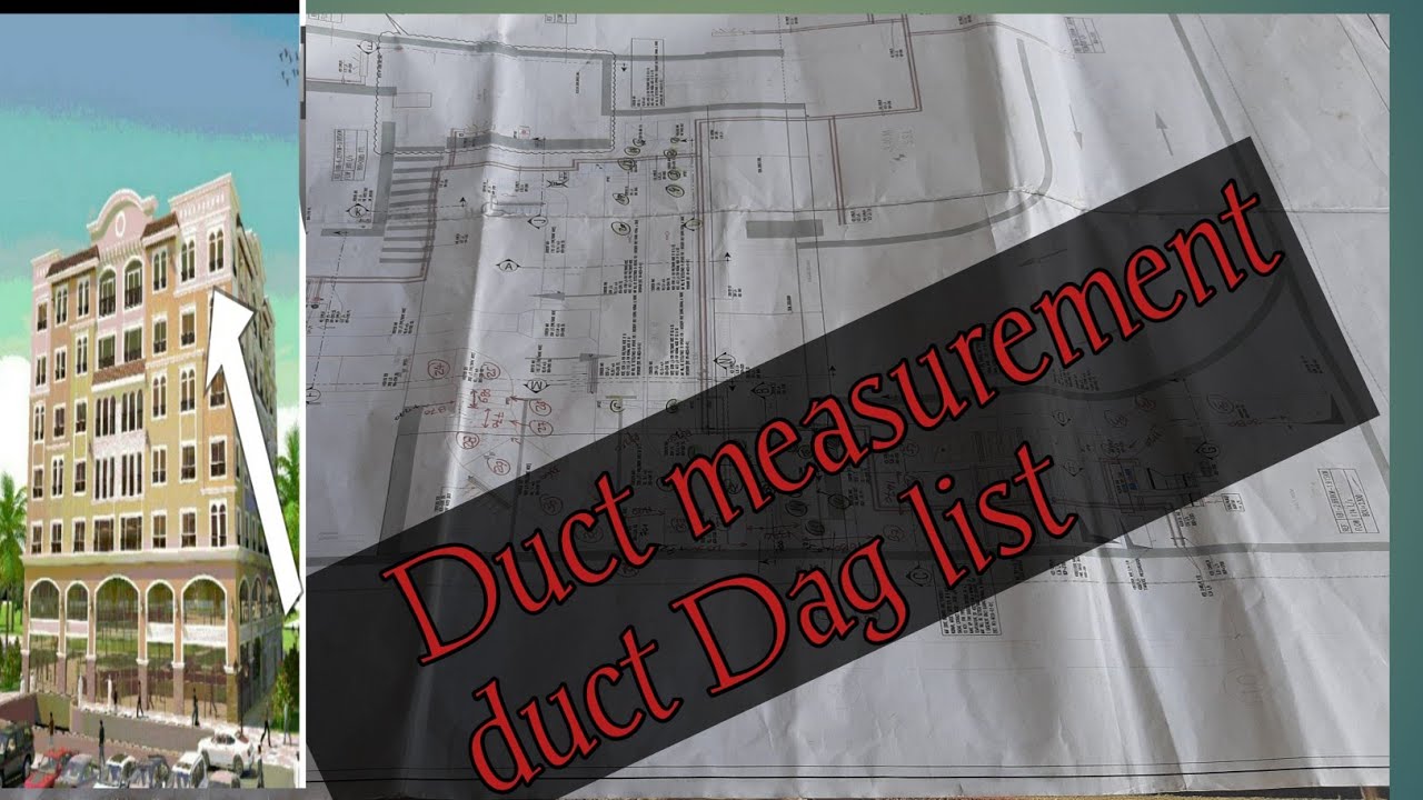 HOW TO MAKE TAGG LIST FOR DUCT ORDER|HOW TO READ DUCT DRAWING|DUCT ...