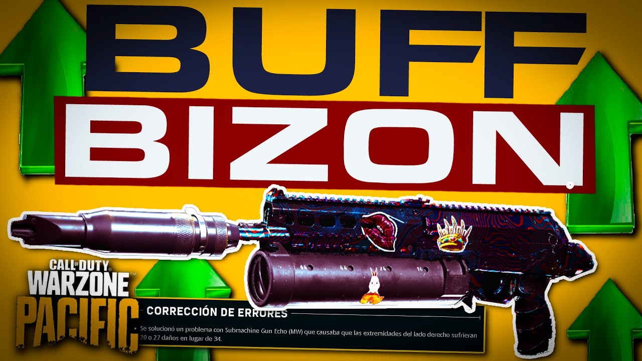 ⏫ MAYOR BUFF a un ARMA de WARZONE es a la BIZON ⏫TODOS debemos probar ...