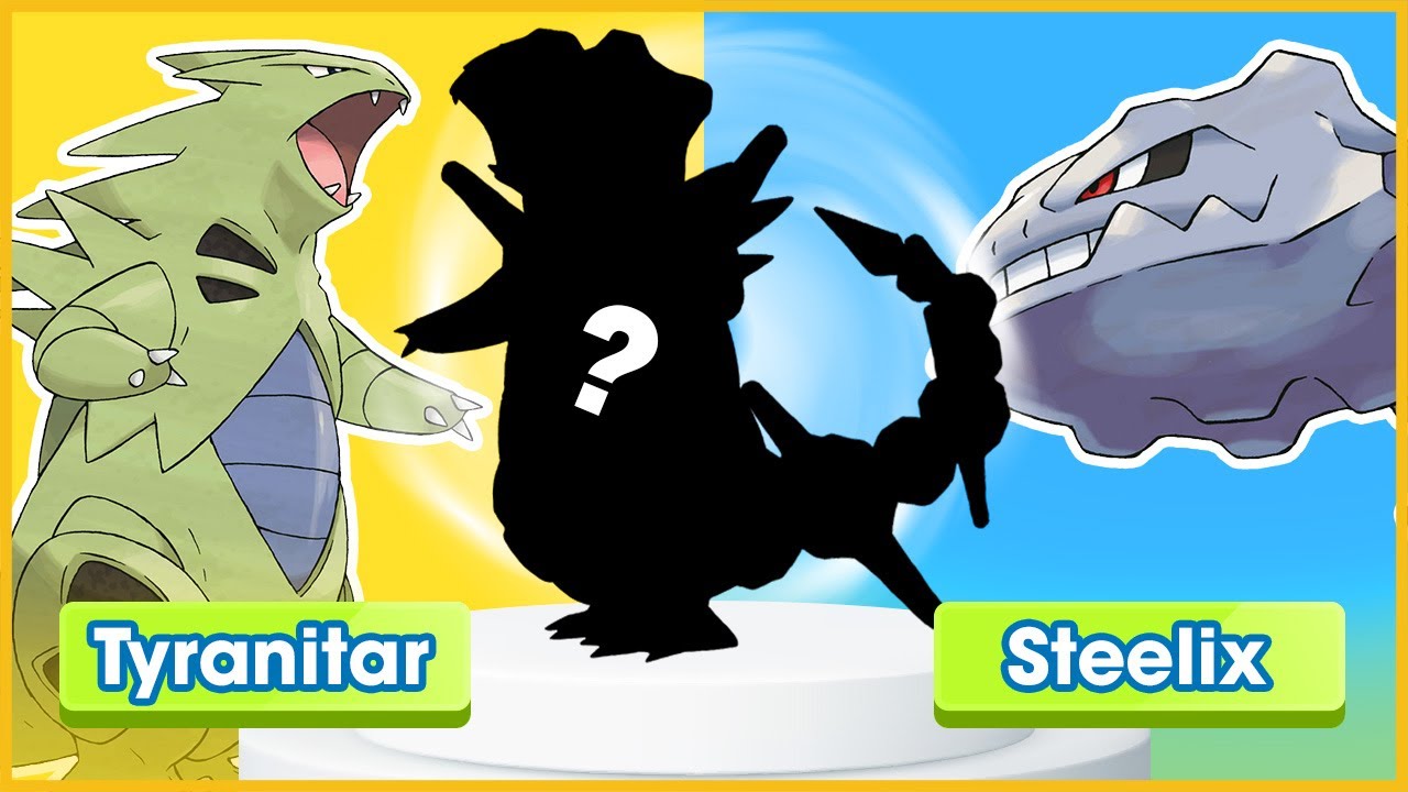 Pokemon Fusion | Tyranitar + Steelix | pokemon infinite fusion ...