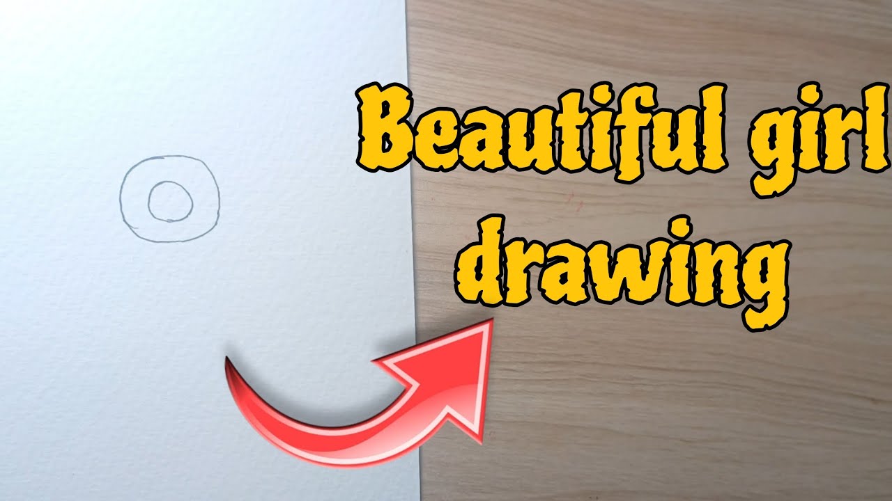 You never miss this | 1 minute easy girl drawing - YouTube