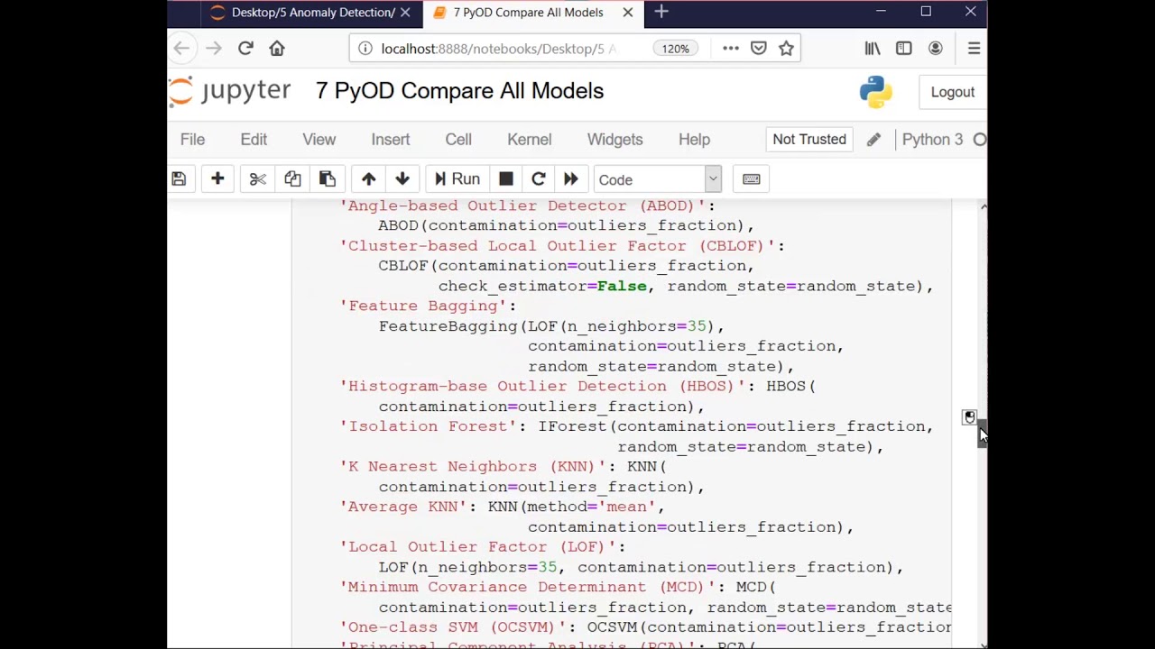 24 PyOD Compare All Models - YouTube