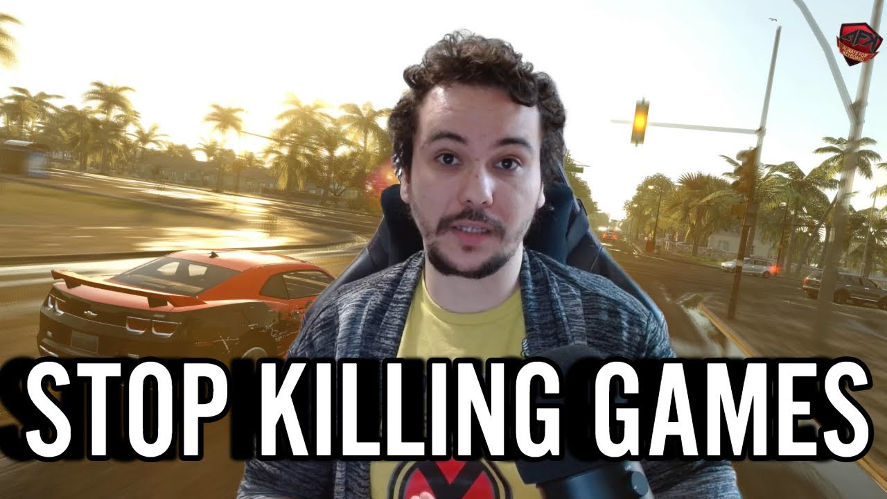 STOP KILLING GAMES, l'initiative pour préserver les jeux vidéo - YouTube
