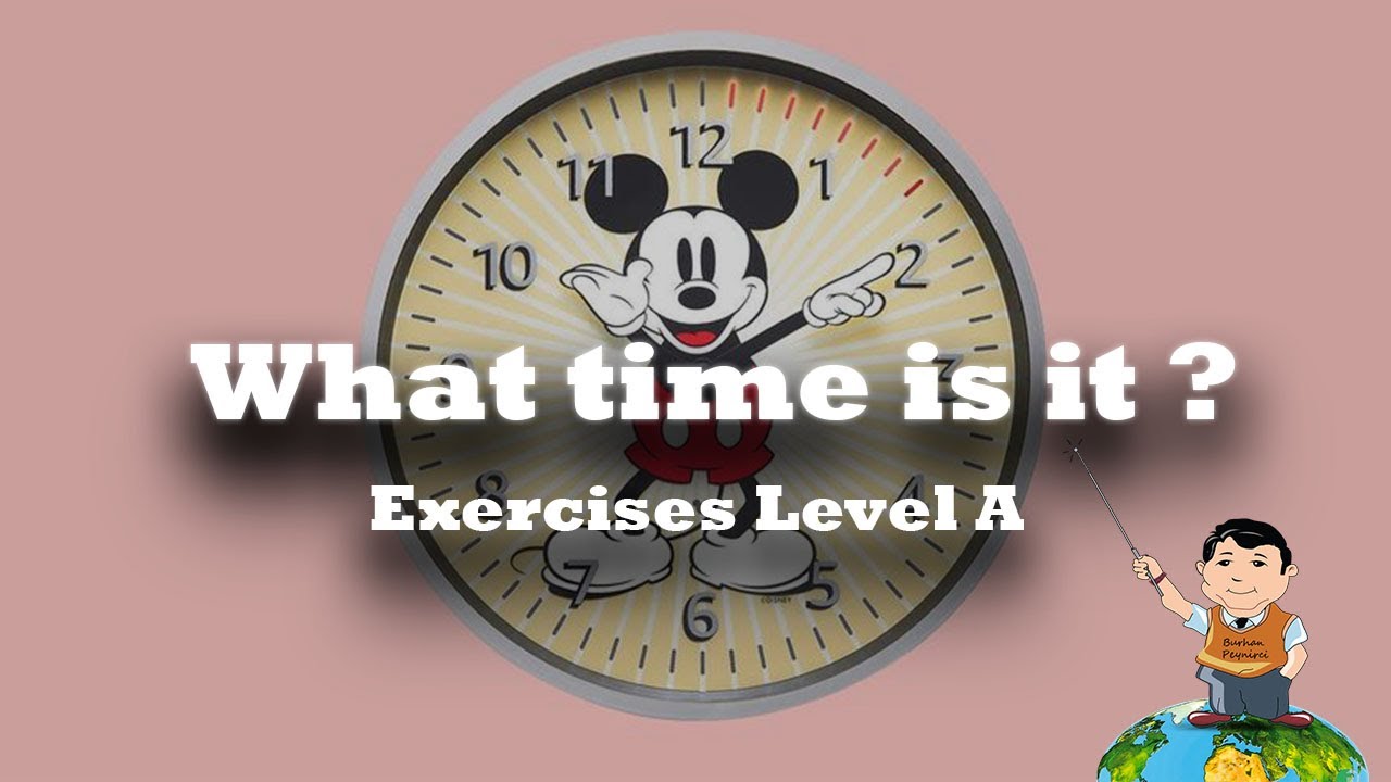 What time is it? - Easy English Lesson - YouTube