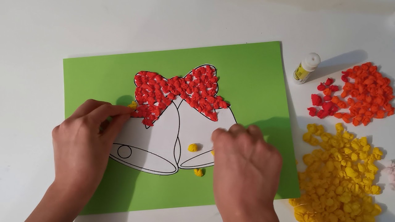 Activitate practica: "Clopotelul"- decorare | DOS ( decupare, lipire ...