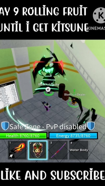 Day 9 Rolling Fruit Until I Get Kitsunebloxfruits Kitsune Ripindra Like Subscribe