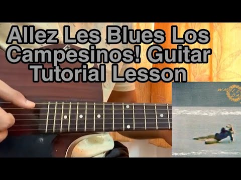 Allez Lues Blues - Los Campesinos! // Easy Guitar Tutorial, Lesson ...