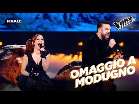 Ennio e Manuela omaggiano Domenico Modugno con  \