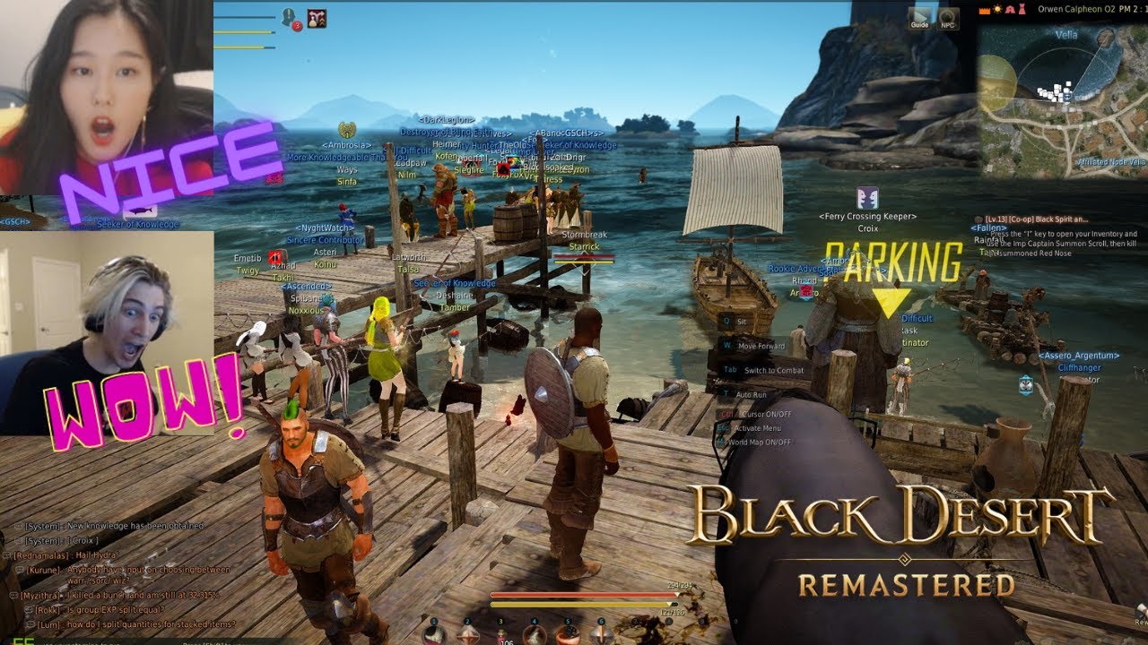 Streamers Reacts To Black Desert Online ||Black Desert Online - Funny ...