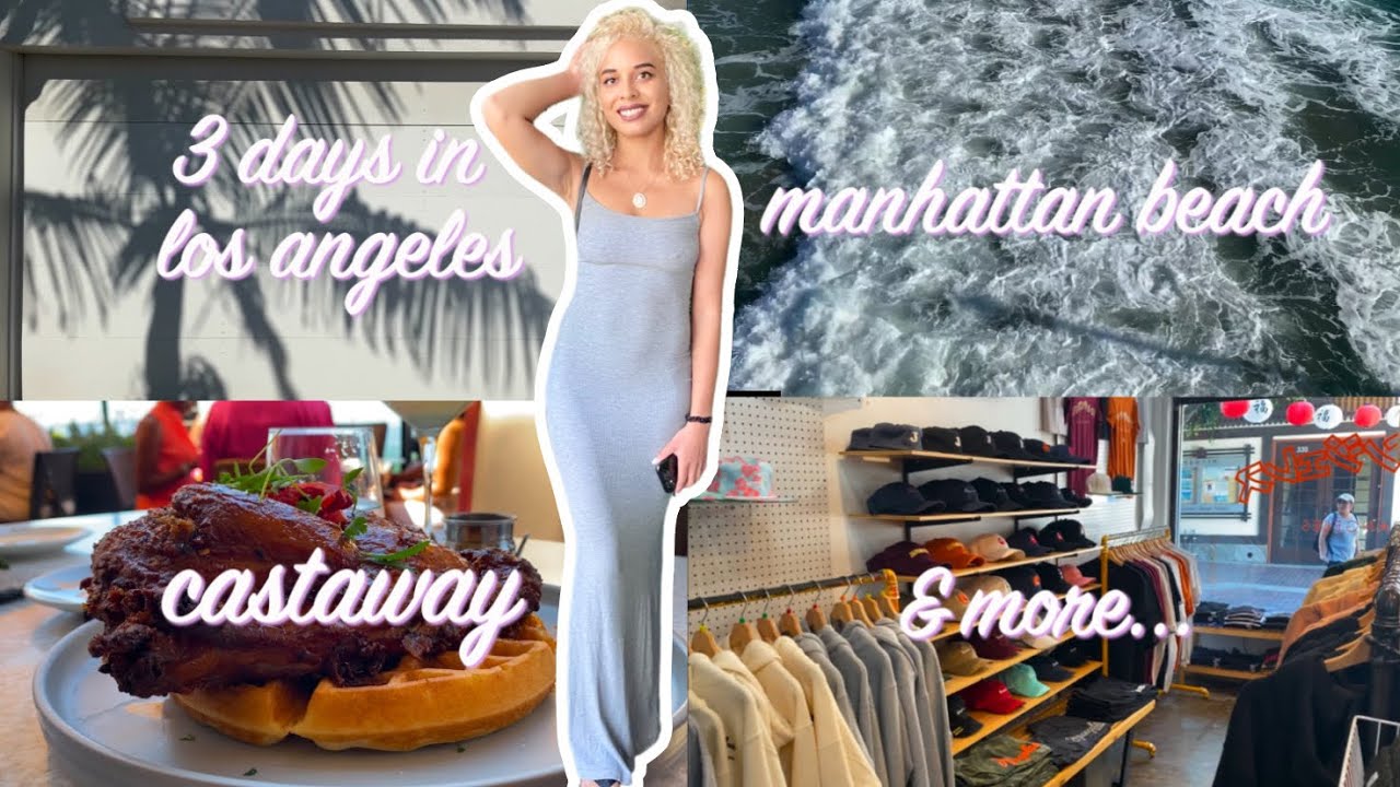 LA vlog 2: weekend in los angeles! little tokyo + beach + castaway ...