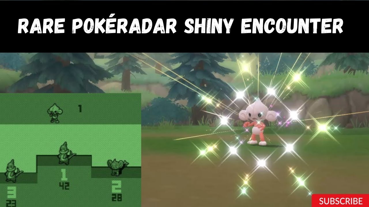 RARE POKÉRADAR SHINY PATCH #bdsp #shinypokemon #pokemon #shinyhunting # ...