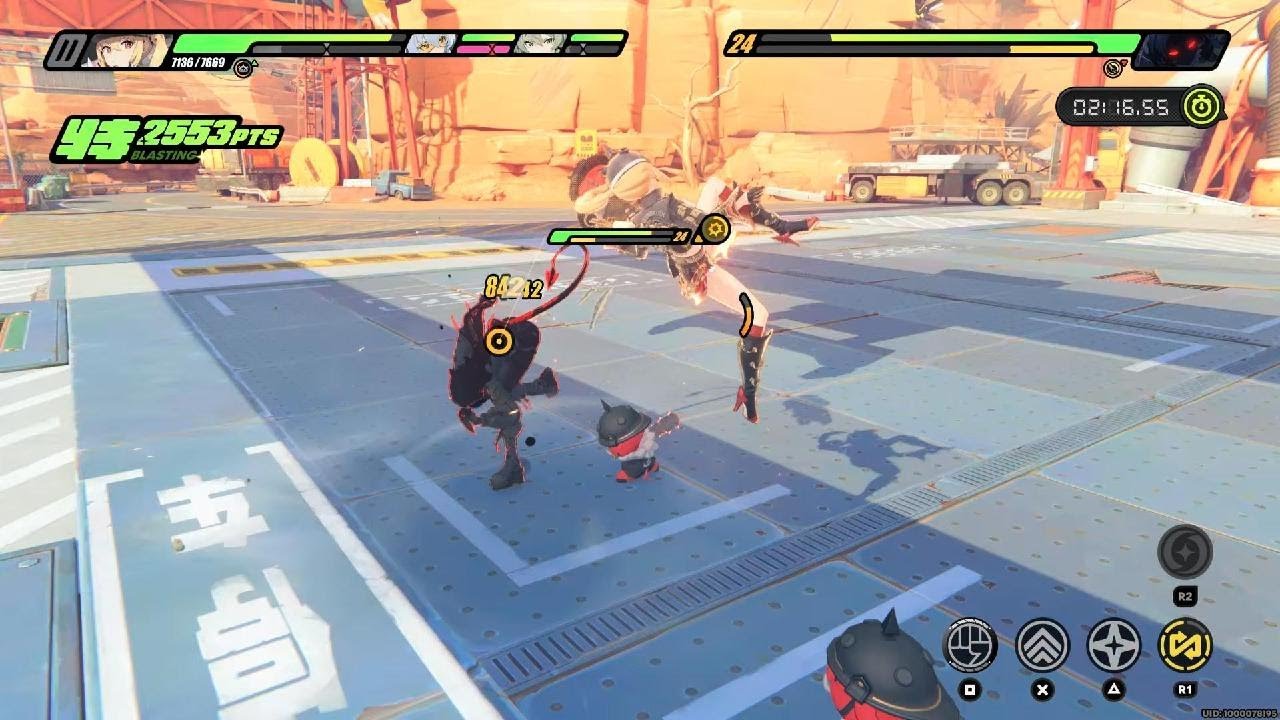 Zenless Zone Zero_Jane Doe Boss figth [Caesar] - YouTube