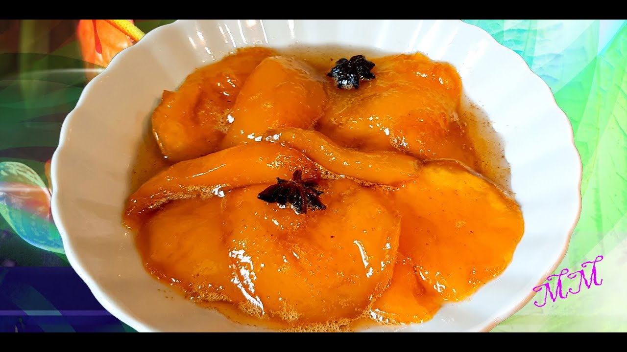 Dulce Cubano Casco de Mango - YouTube
