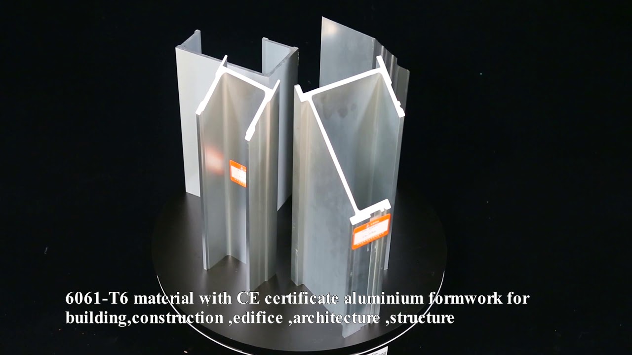 aluminium formwork profiles - YouTube