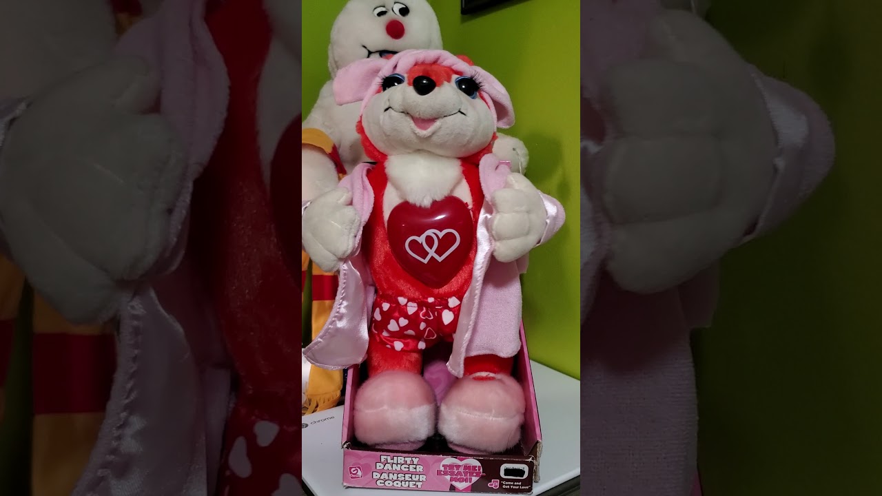 gemmy flirty flasher female fox - YouTube