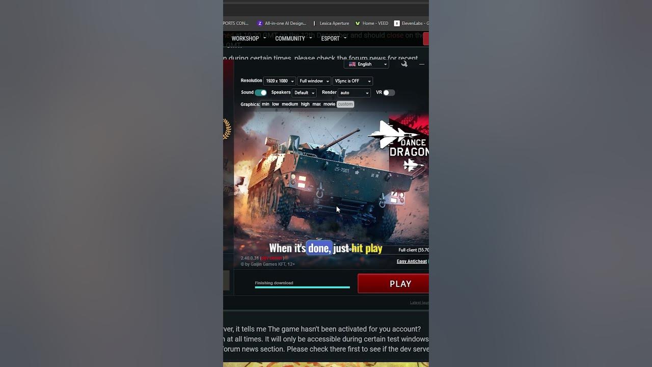 HOW TO PLAY ON WAR THUNDER DEV SERVER #warthunder #gaming #military - YouTube