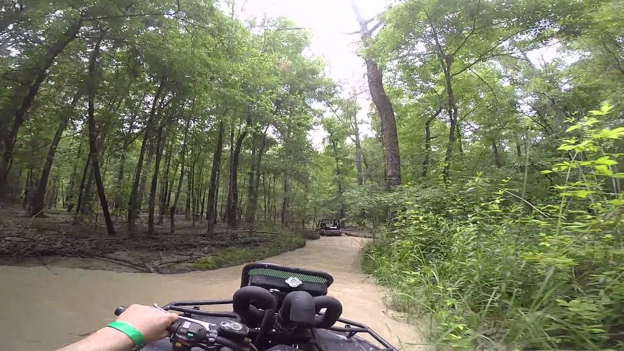Water trail ride gator run 5/25/15 - YouTube