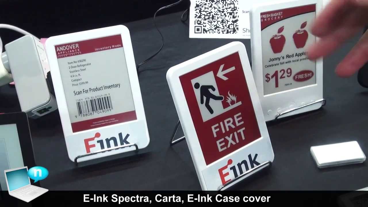 E Ink Carta, E Ink Spectra and E Ink Case smartphone cover - YouTube
