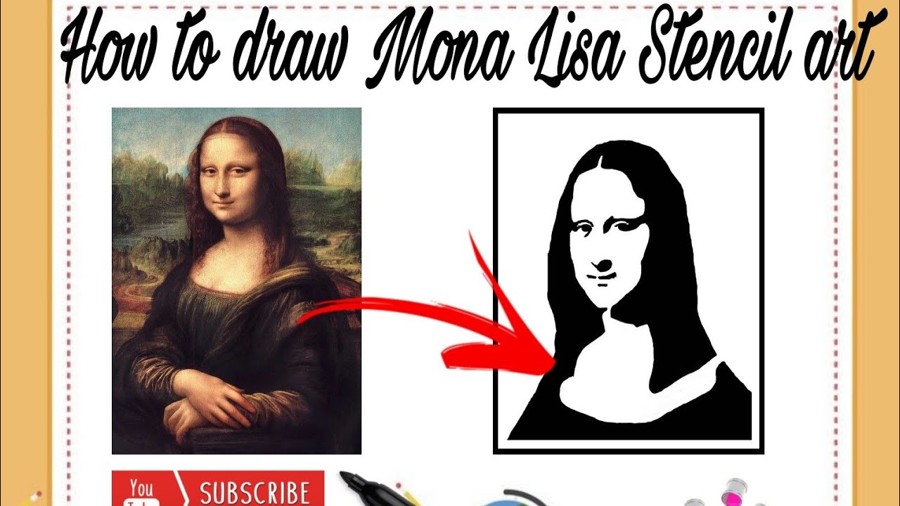 Mona Lisa Stencil
