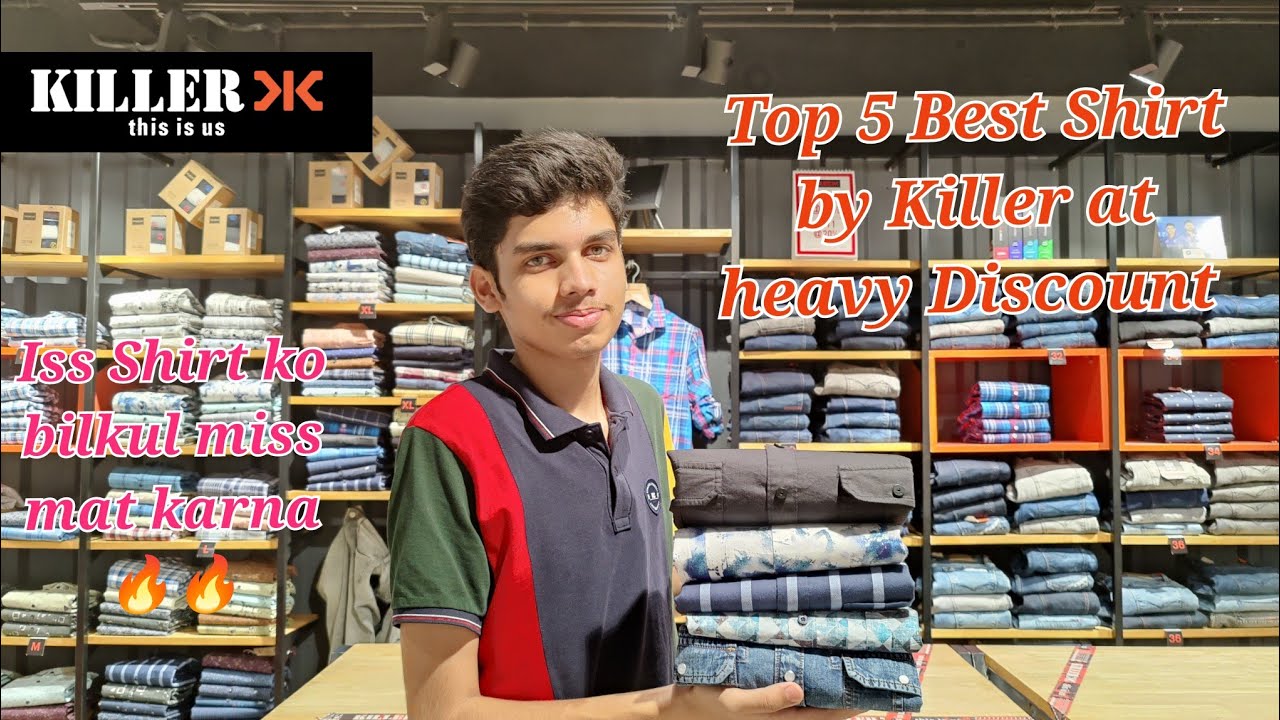 Top 5 Best & Stylish Killer Shirt at Heavy Discount | Killer Shirt Haul ...