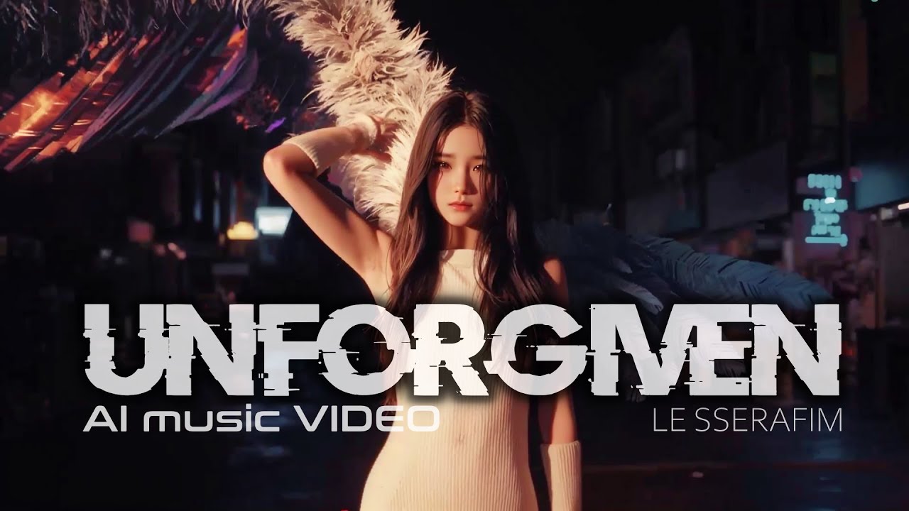 AI버젼 르세라핌 'Unforgiven' #AI ver, #Lesserafim - YouTube