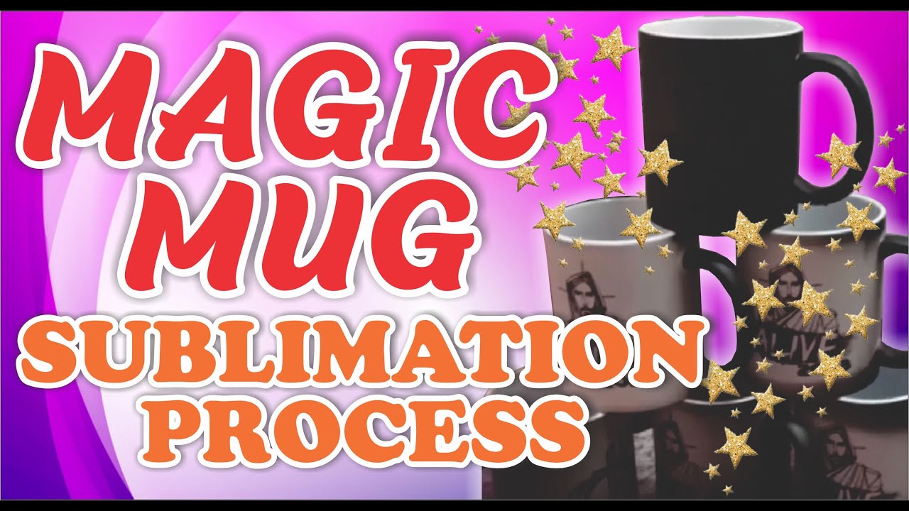 HOW TO SUBLIMATE MAGIC MUGS | Purple Home TV - YouTube