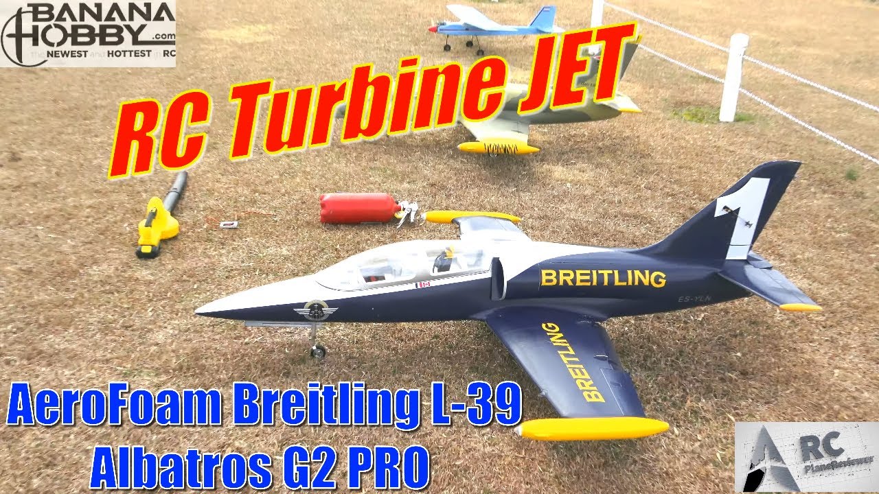 Epic Maiden Turbine Jet Flight:AeroFoam Breitling L-39 G2 Jet - YouTube