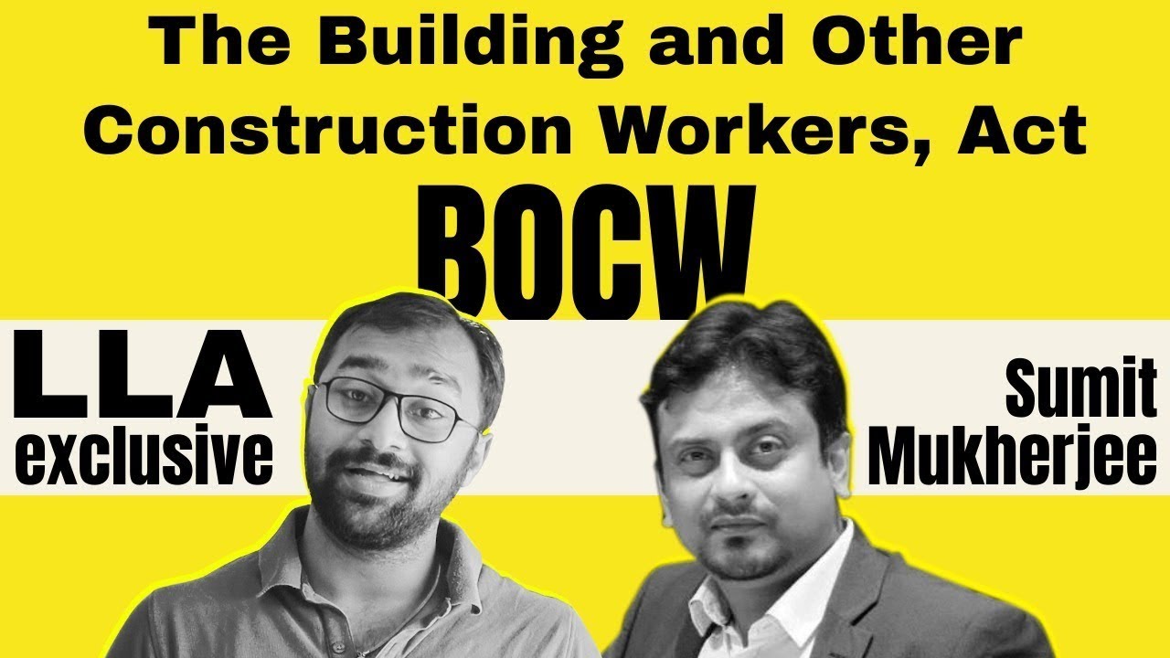 Building and Other Construction Worker Act (BOCW) | Webinar #Bizwiser ...