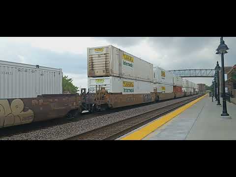 Train 251 Fort Madison Train 4 Fort Madison, IA July 24, 2024 - YouTube
