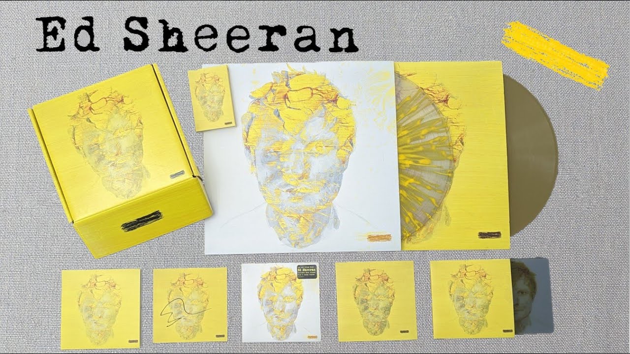 Ed Sheeran - #Subtract Album Collection (Vinyls, Cassette, CDs, Box Set ...