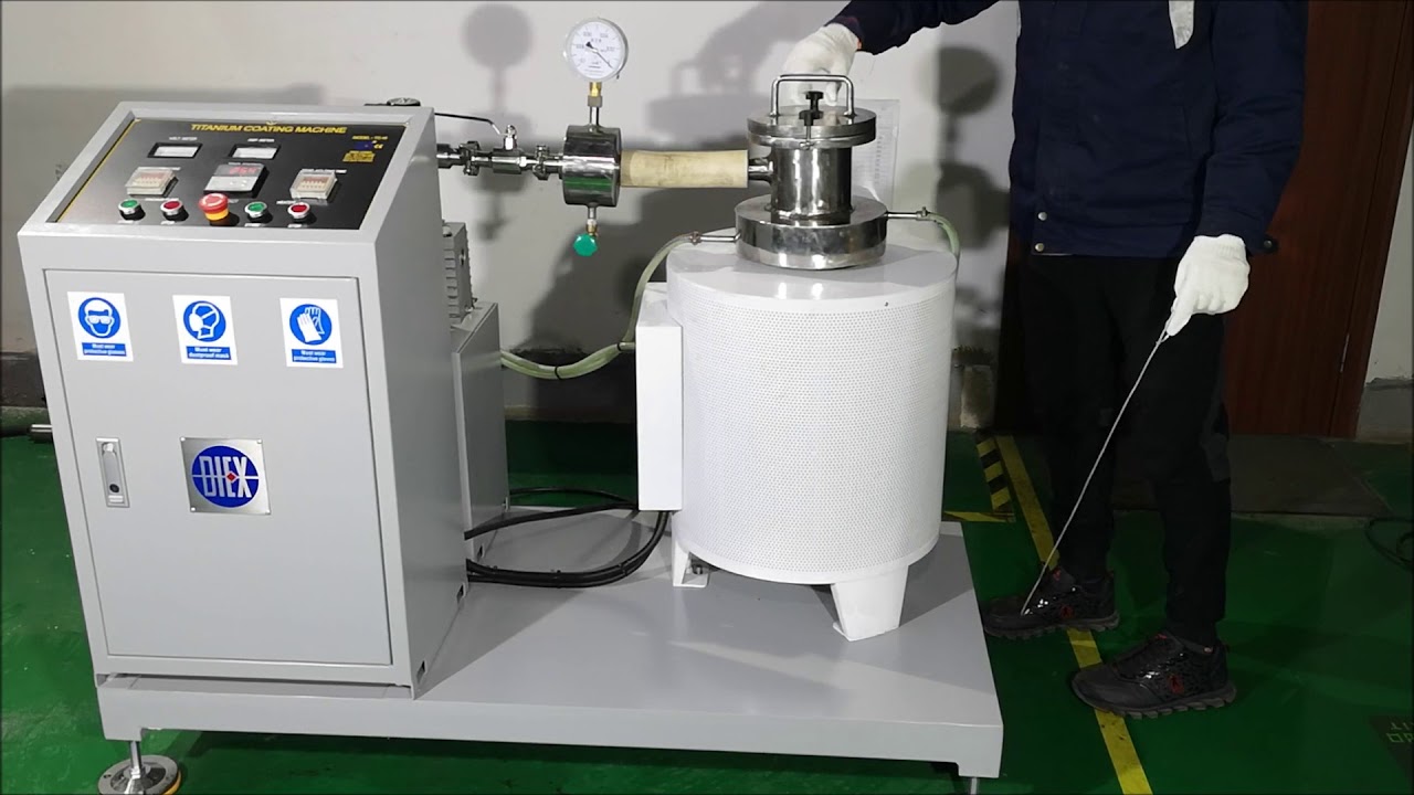 TC-15 / Titanium Coating Machine - YouTube