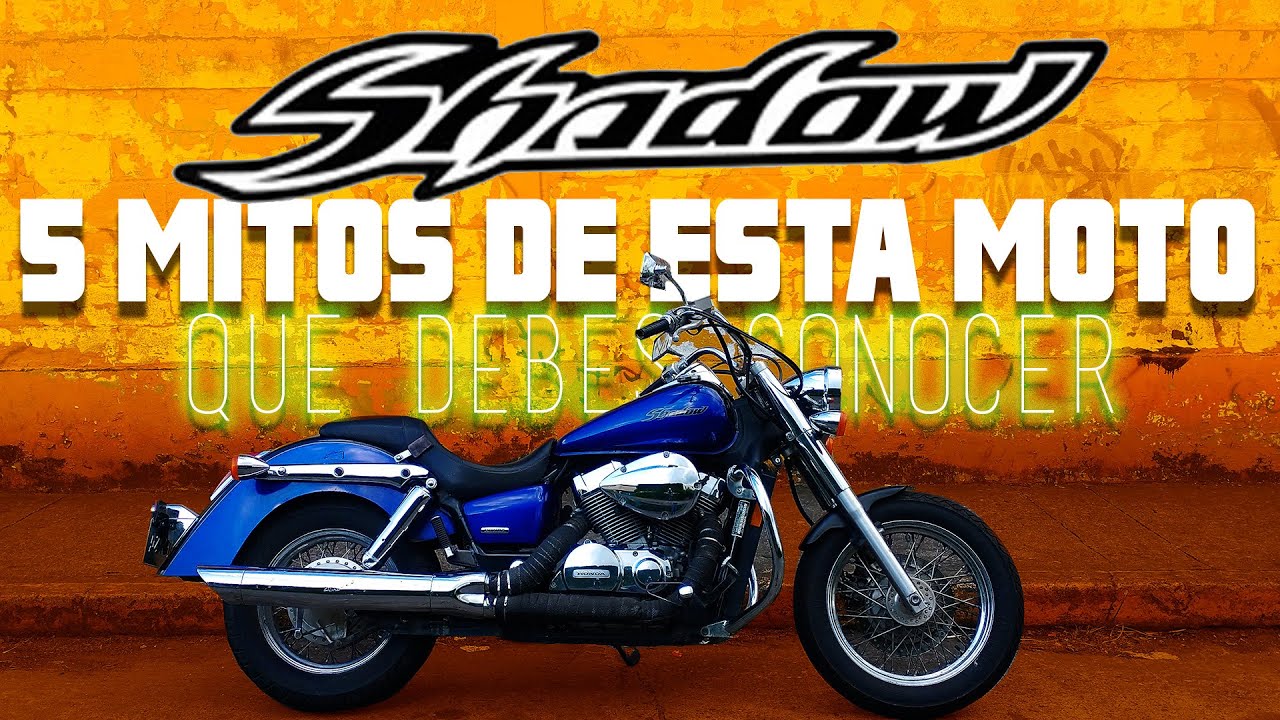 Honda Shadow 5 MITOS que debes conocer antes de COMPRARLA! / Aero ...