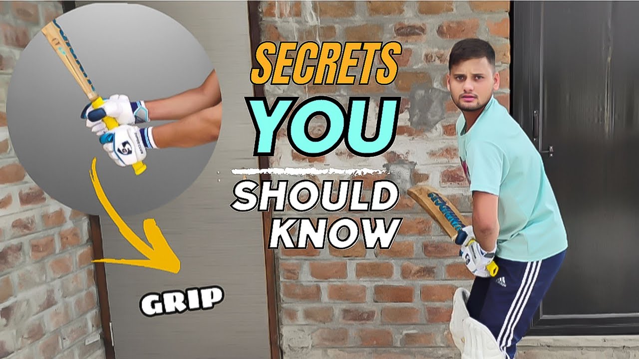 How to GRIP a BAT with Right Technique!!! - YouTube