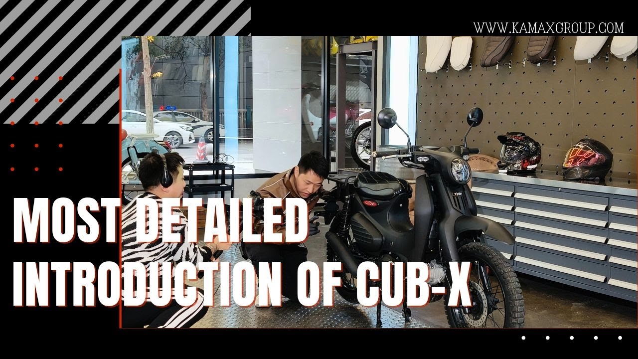 KAMAX CUB-X: Upgraded Version of the CUB PRO | Enhanced for All-Terrain ...