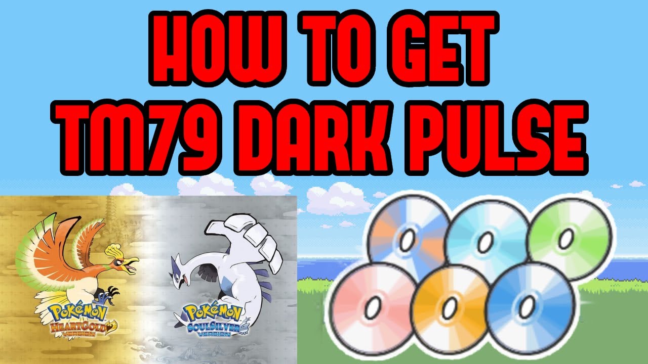 How to Get the TM79 Dark Pulse in Pokemon Heartgold/Soulsilver - YouTube