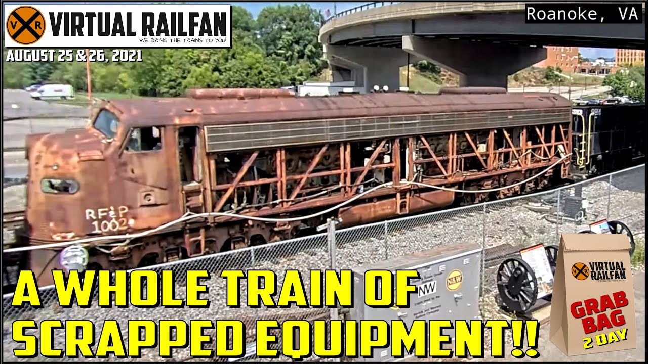 PLEASE DON'T MISS THE SCRAPPED TRAIN AT ROANOKE AND SO MUCH MORE ...