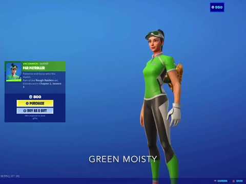 Fortnite item shop showcase: New Par Patroller skin + Hook Slicer ...