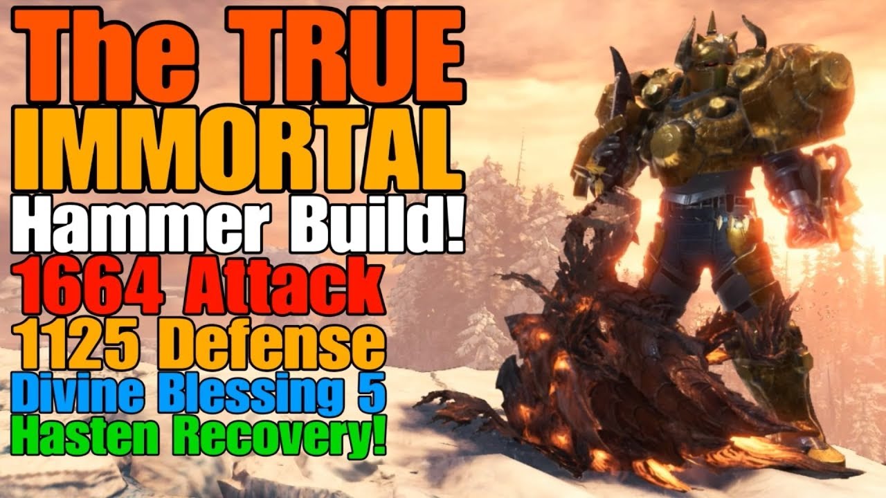 MHW: Iceborne - The TRUE Immortal Hammer Build! (Safi's Shattercrusher ...