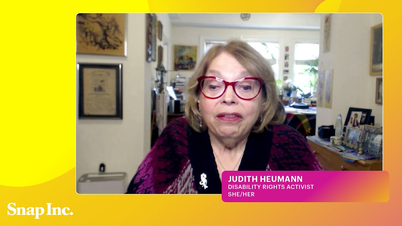 Past, Present, Future: Disability Rights + Tech With Activist Judith ...