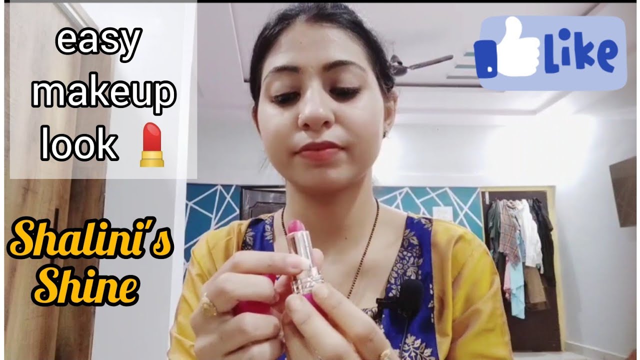 ️Basic makeup 💄 look || very easy & quick makeup|| 5 min makeup look ...