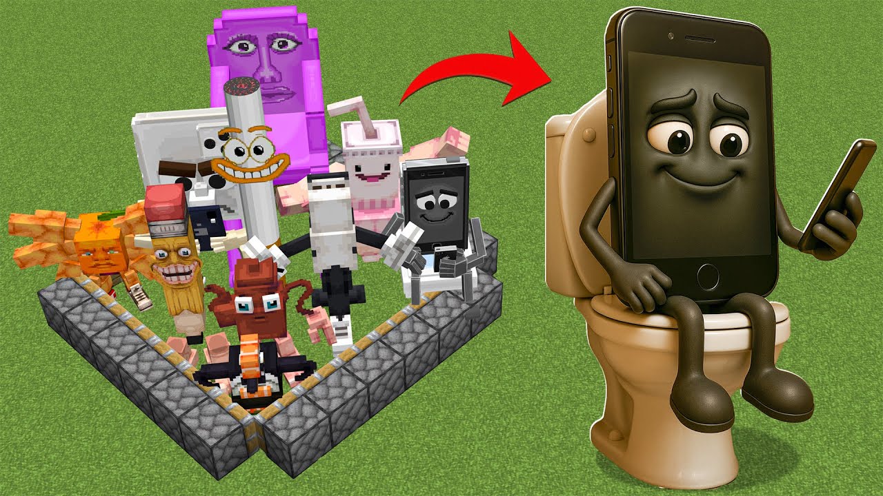 All NEW Italian Brain rot animals combined in Minecraft - YouTube