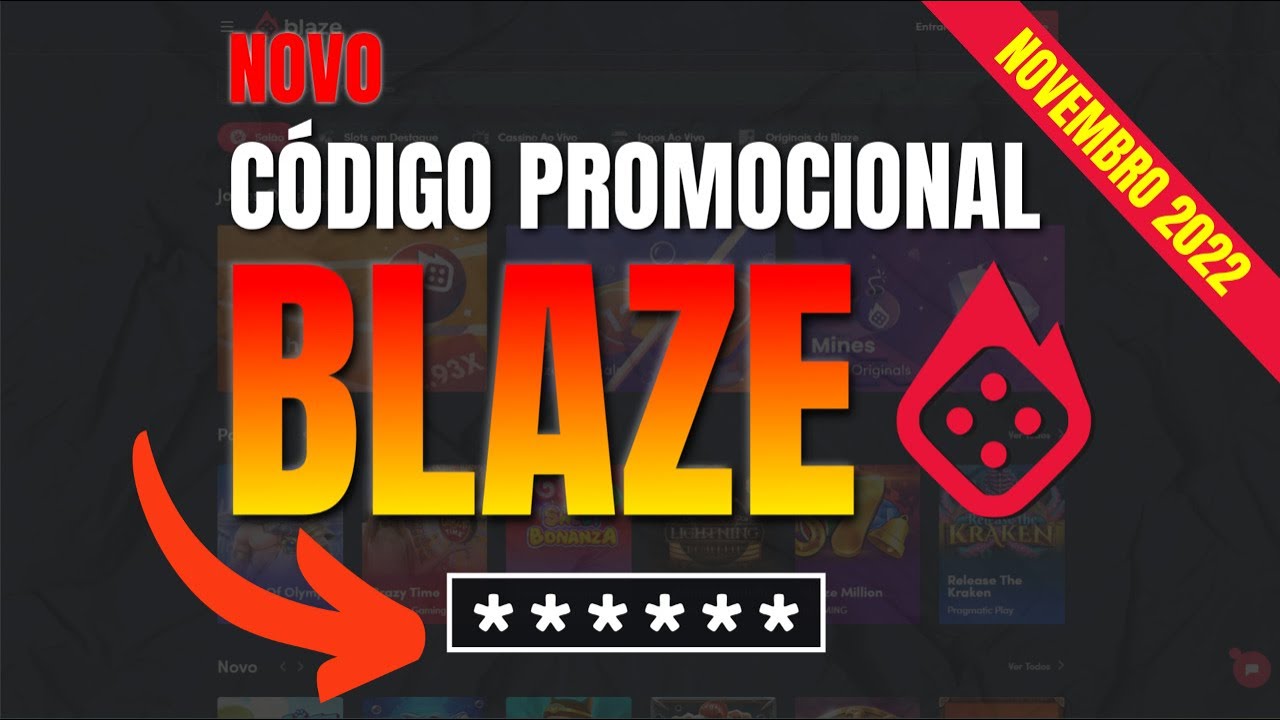 [ATUALIZADO] Novo Código Proocional Blaze Novembro 2022 - YouTube