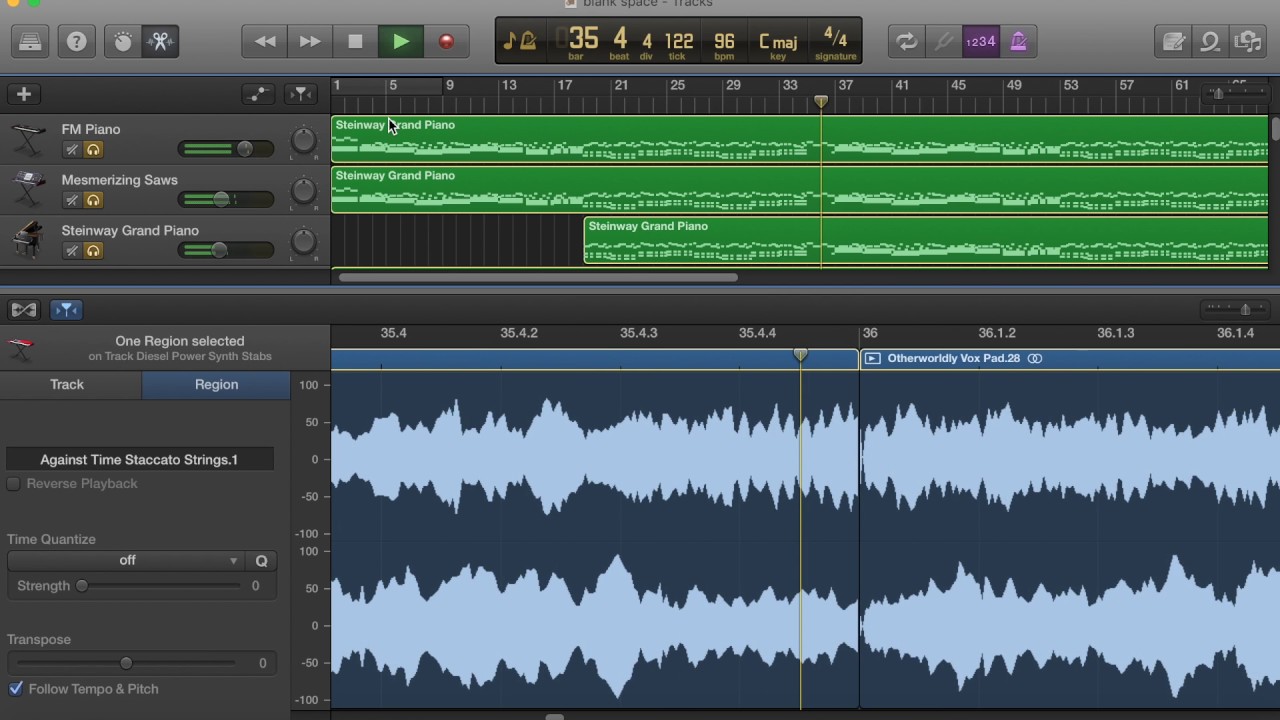 Blank Space Garageband 2017 Remix Must Hear! - YouTube